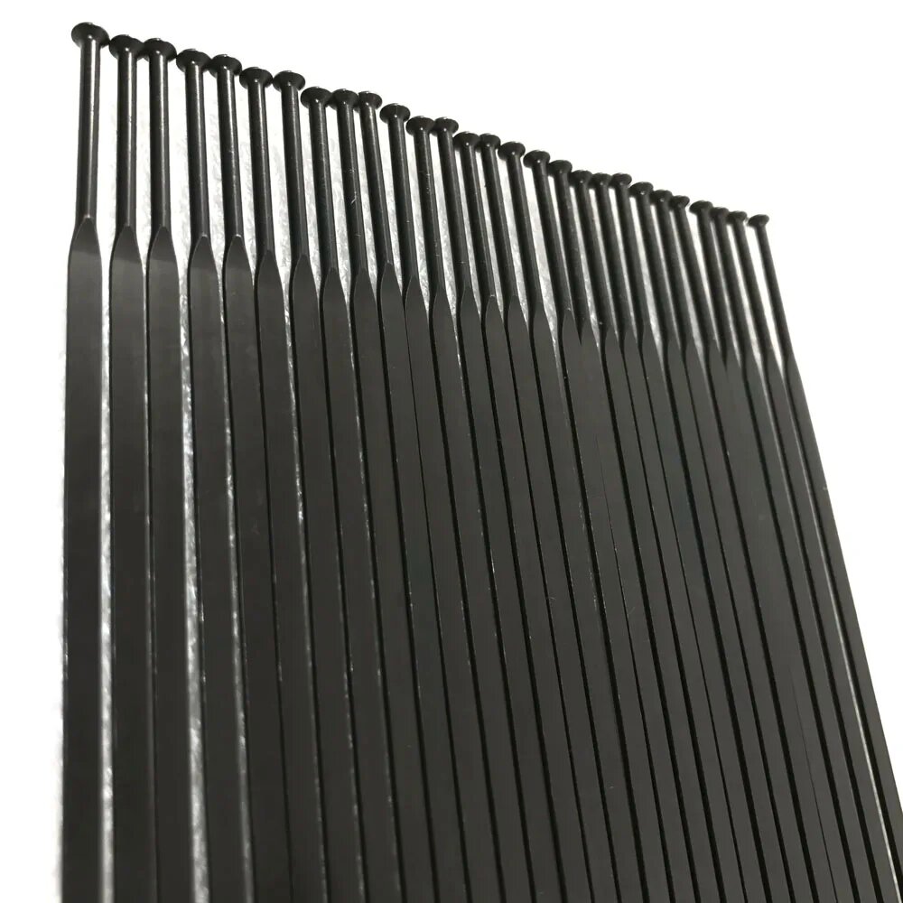 Спицы PSR 1432 AERO нержавеющая сталь черные 12 шт. 270mm