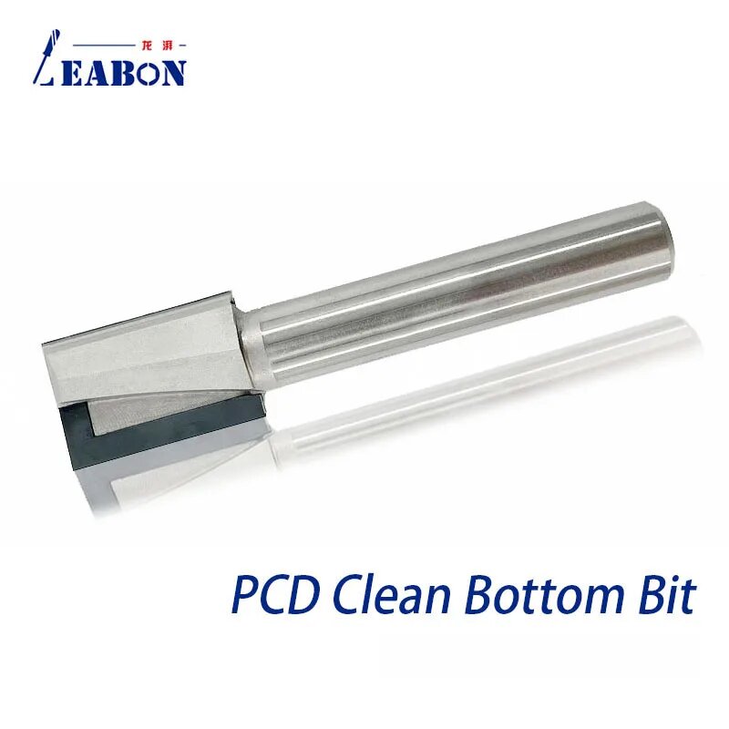 Прямая фреза PCD с двумя зубьями и хвостовиком 12 мм 1/2 дюйма, резец для дерева, Алмазный Т-образный слот, Гравировальный инструмент с ЧПУ, концевое фрезерование 12.7x30xH15