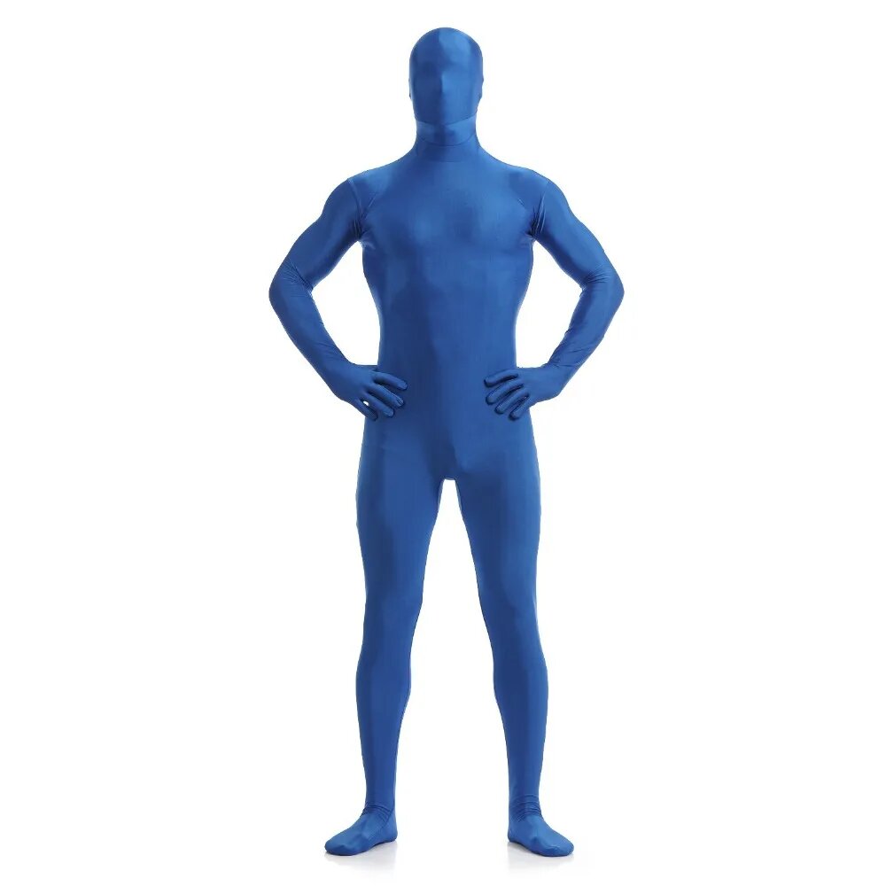 Синий цельный костюм-боди Speerise XXXL, Royal blue