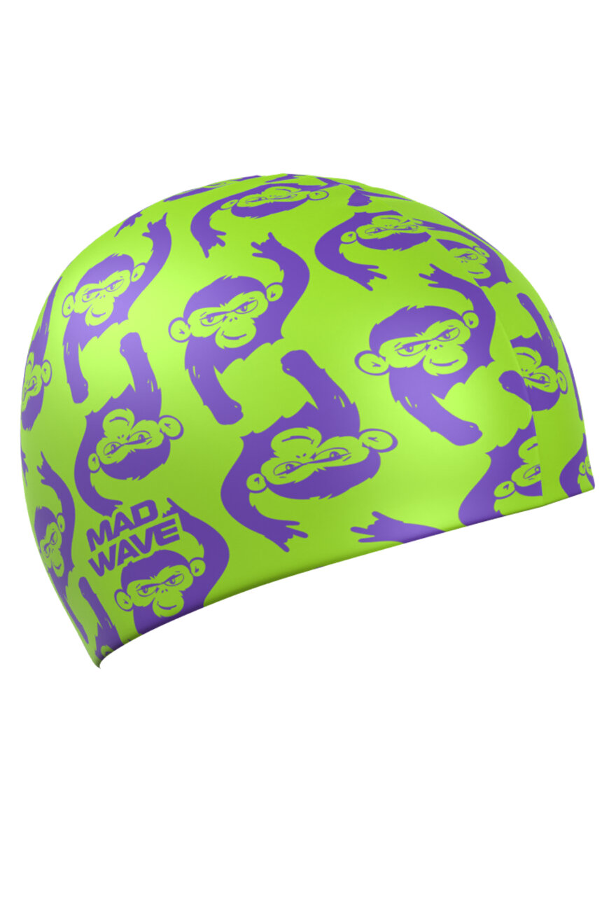 Силиконовая шапочка Monkeys