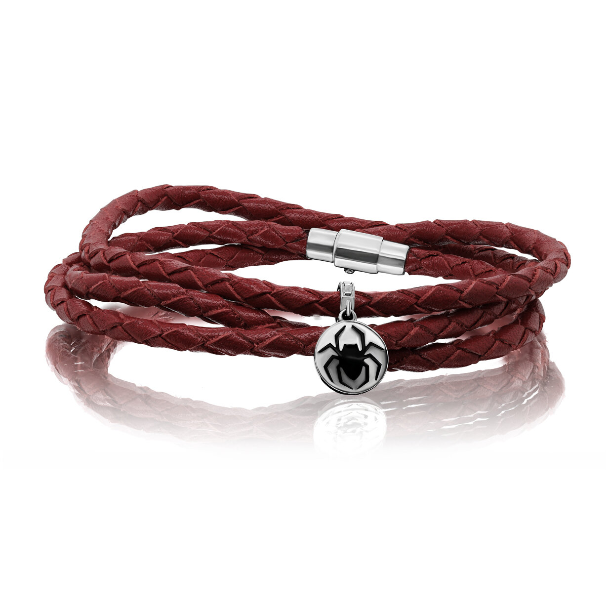 Браслет-цепочка, серебро, 925 проба, родирование