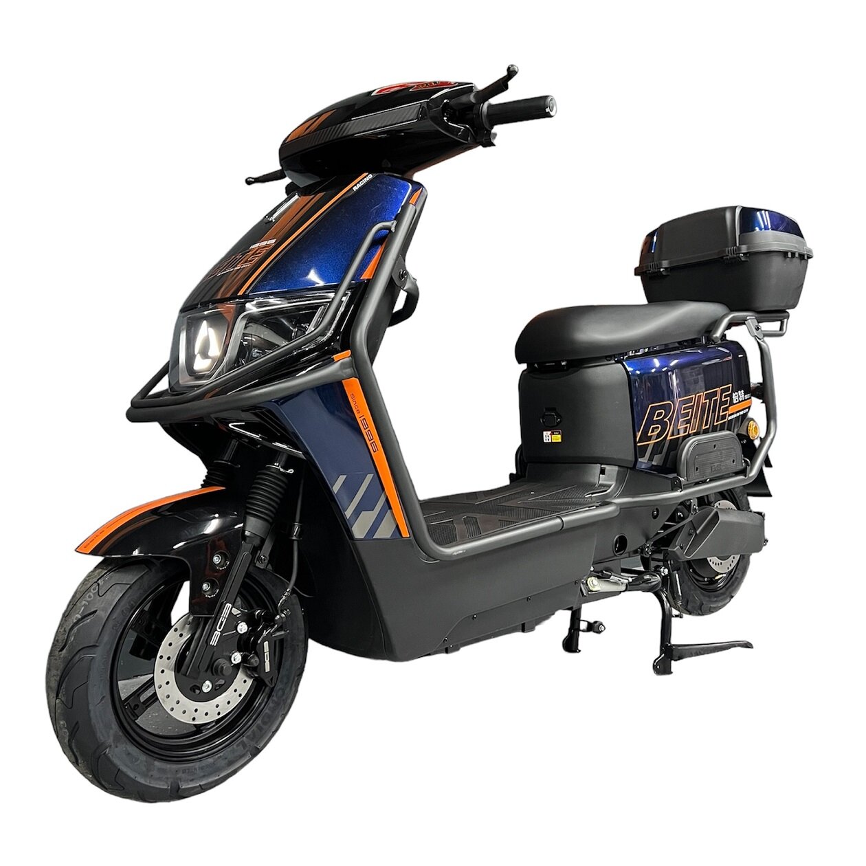 Электроскутер Rockwild Next - Черный, Мощность 1500W, Аккумулятор 72V 20Ah