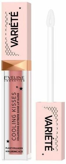 Eveline Cosmetics Охлаждающий блеск для увеличения объема губ VARIETE 03 COOLING KISSES, 6,8мл