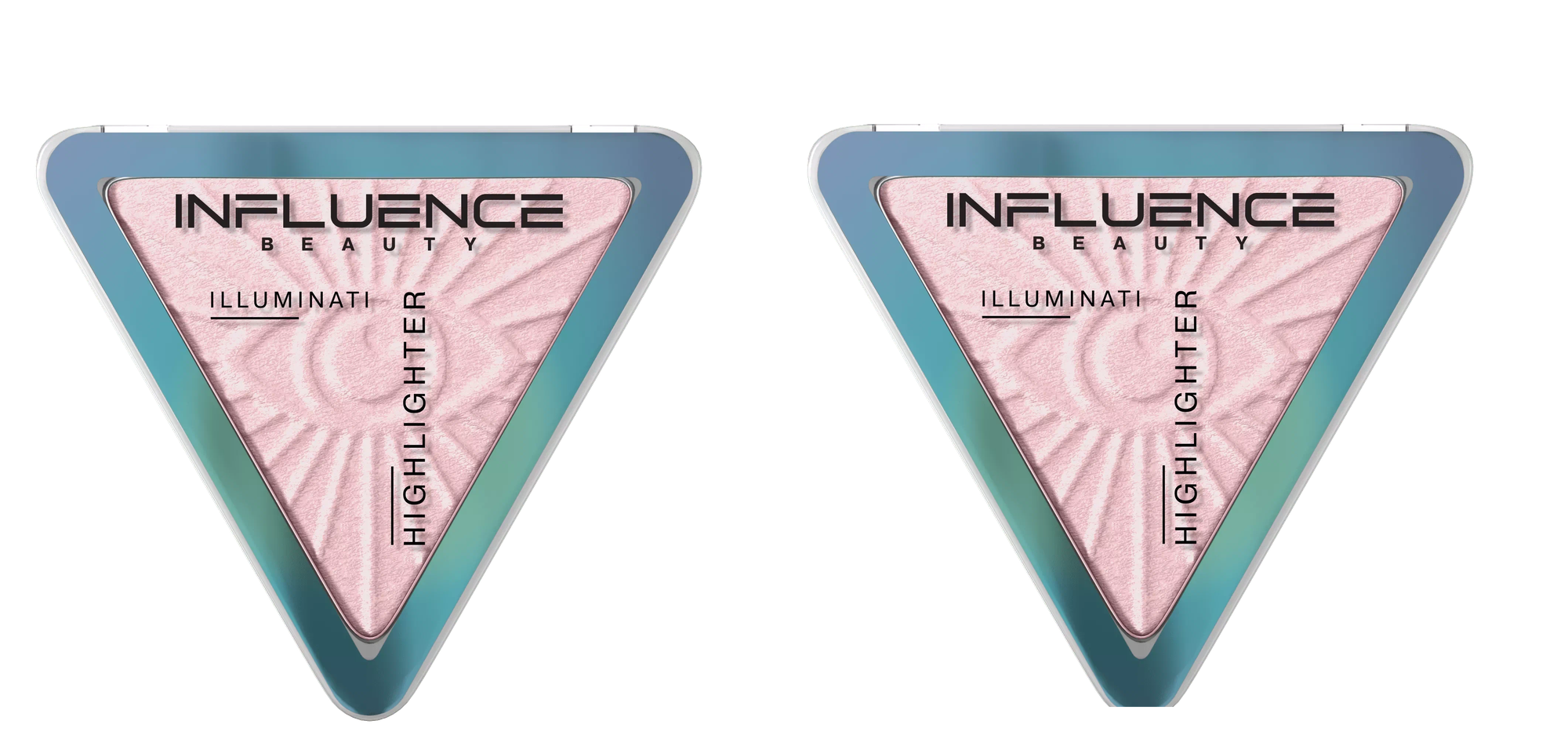 Хайлайтер с микрочастицами бриллиантов Influence Beauty Illuminati т.02 6,5 г 2 шт
