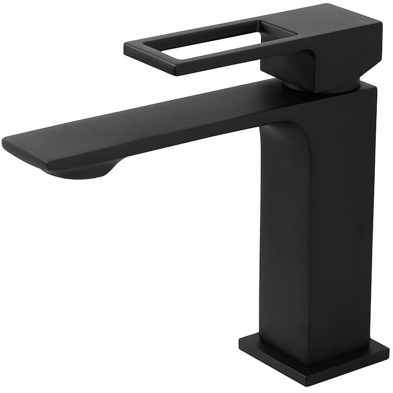 Смеситель BelBagno Luce LUC-LVM-NERO Черный матовый