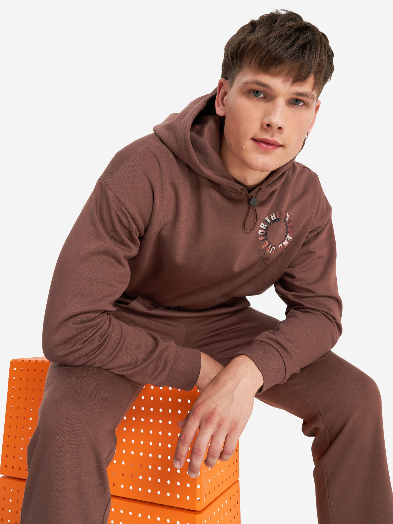 Худи M Weekend Hooded Knitted Jumper w/o zip