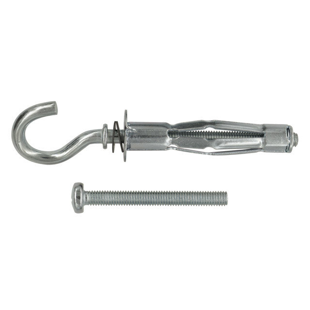 Анкер для листовых материалов с крюком оцинкованный 5/13мм 2шт