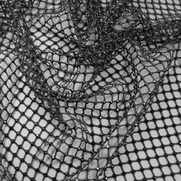 Ткань для шитья Ткани-100, 100% Полиэстер, 1.4x2м, 280дм², черная