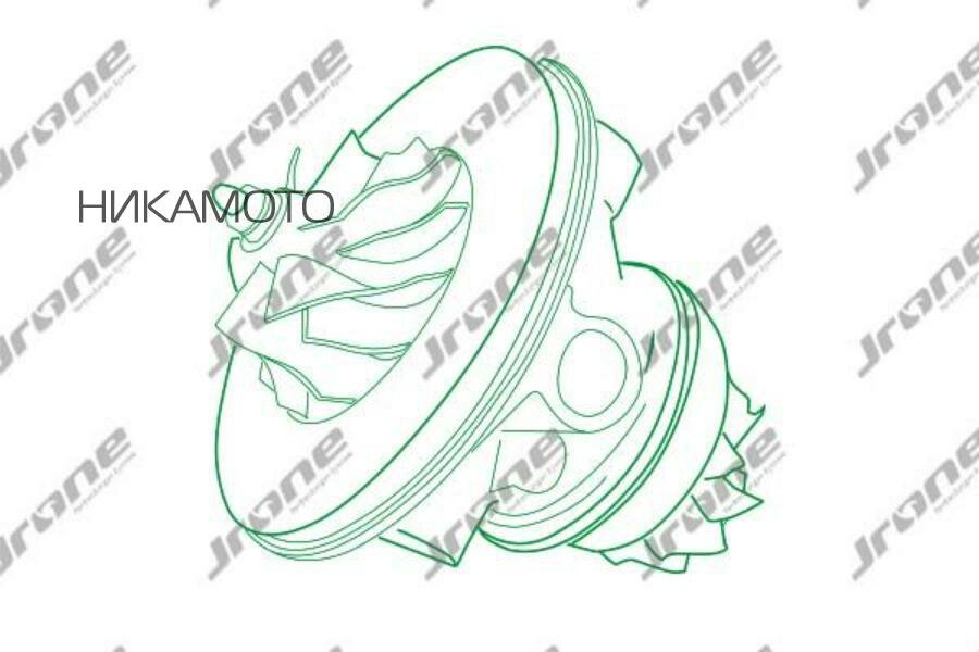 JRONE 8B03400003 Турбонагнетатель VAG A4/A6 99- 1.8LP K03