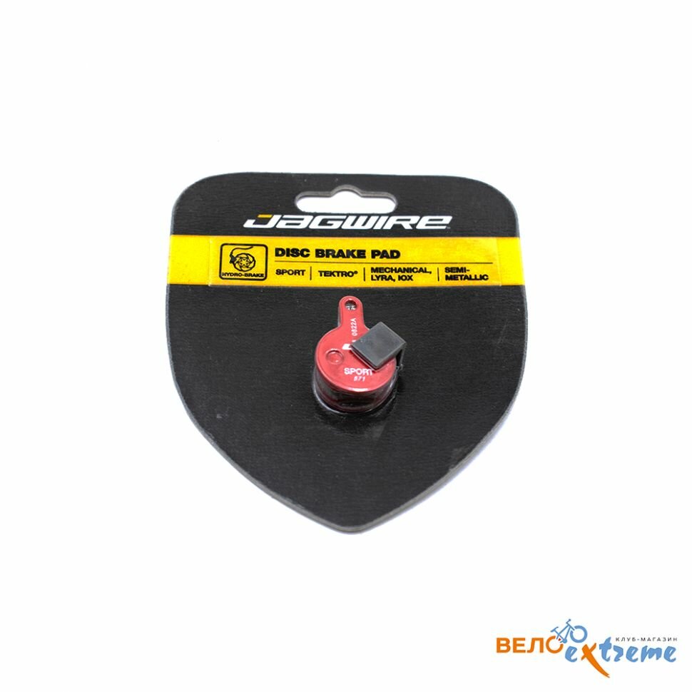 Jagwire DCA078 Колодки "Sport" к диск. торм. Tektro Mechanical Disc Brake Lyra, IOX