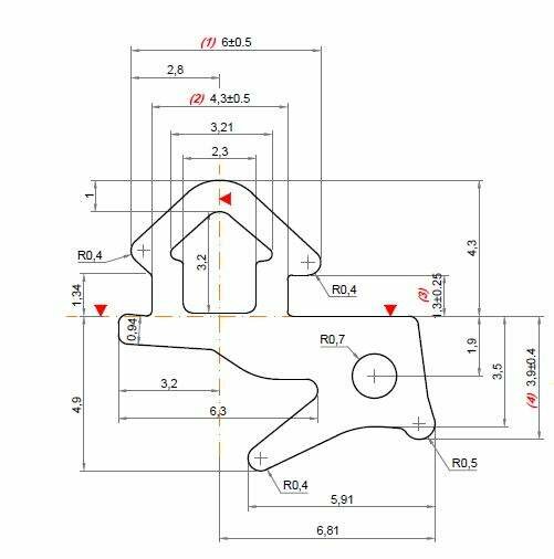 (SCLVK09G) Уплотнитель для профиля VEKA 253 (рама, стеклопакет), EPDM, серый, 400 м