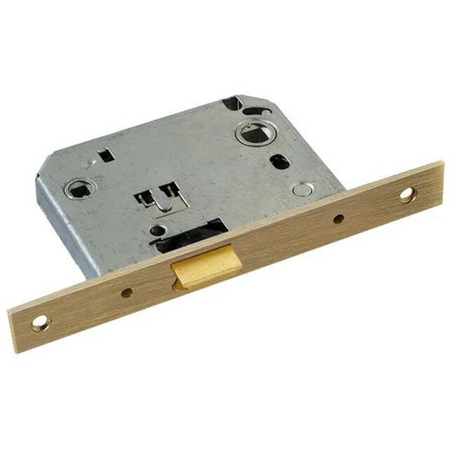 MORELLI 2070 AB бронза сантехническая защелка для дверей санузла и кухни для монтажа