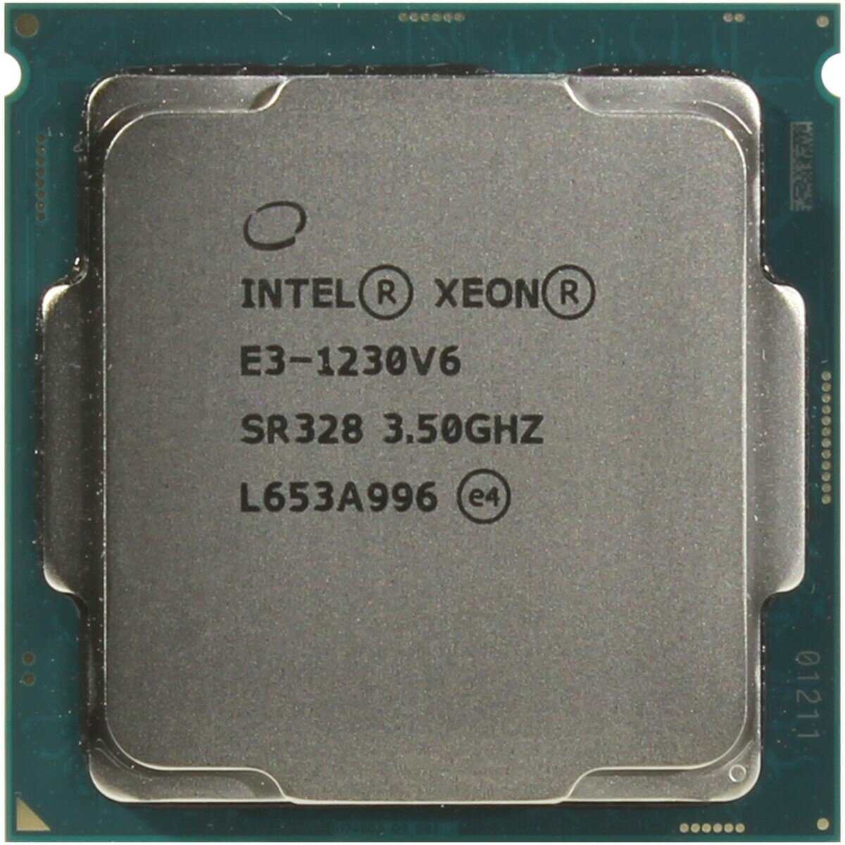CPU Intel Xeon E3-1230 V6 3.5 GHz/4core/1+8Mb/72W/8 GT/s LGA1151