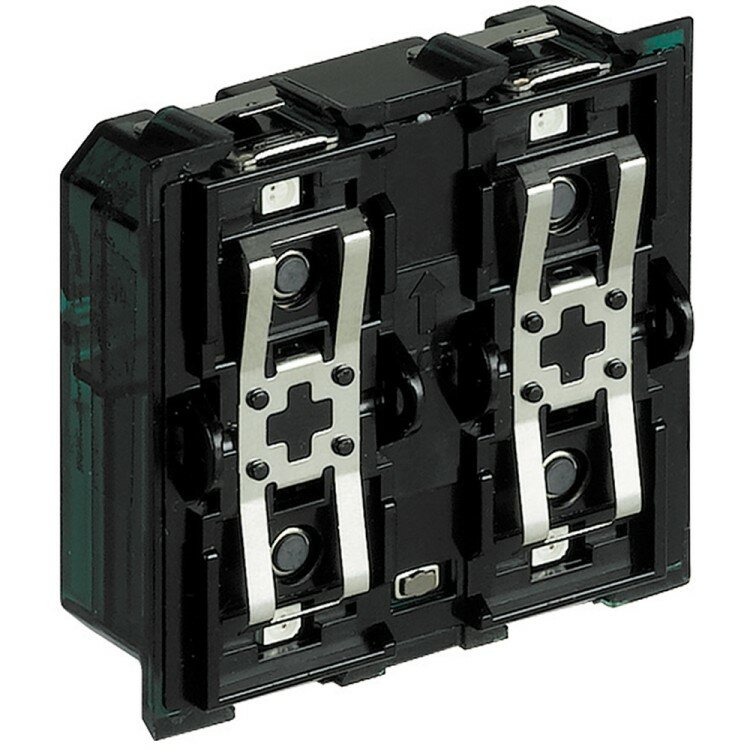 Антрацитовый реле-активатор на 2 места Bticino MH Ax, тип монтажа встраиваемый