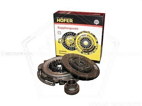 Комплект сцепления для а/м газ 3302 бизнес, next (дв 4216) hofer в сб. (подш.)