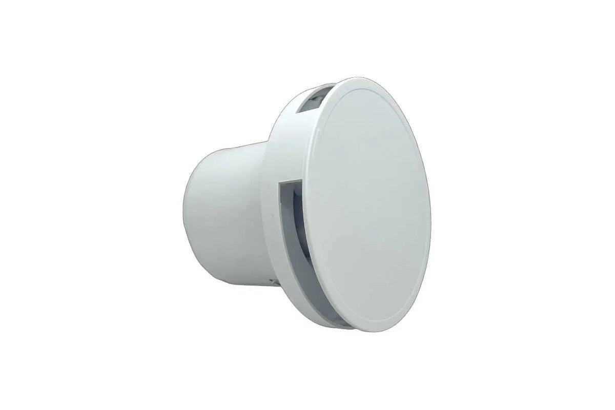 VENTFAN.RU Круглый вентилятор Solar100HT с датчиком влажности и таймером с белый пластик, D100мм Solar100HT PVC White