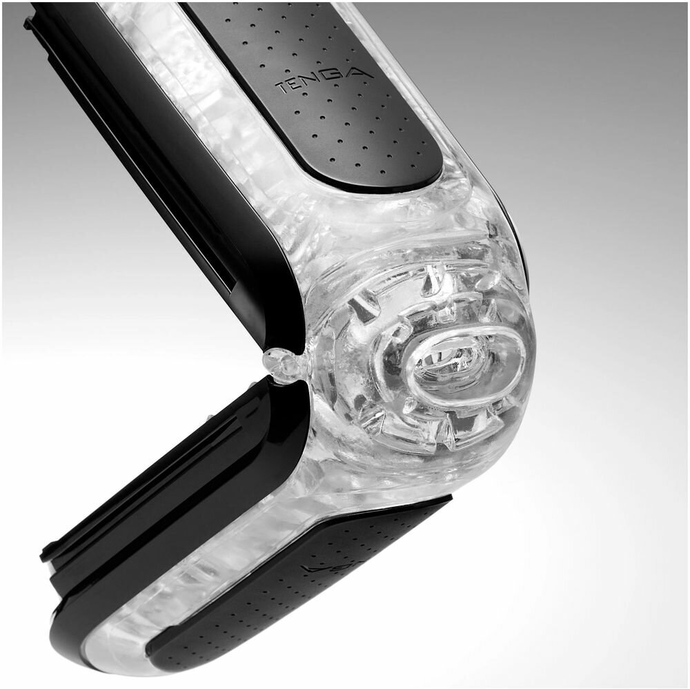 Мастурбатор Tenga Flip Zero Gravity, с эффектом смазки, черный