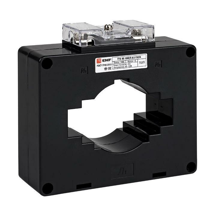 Трансформатор тока ТТЕ 85 750/5А кл. точн. 0.5S 5В. А tte-85-750-0.5S/tc-85-750-0.5S, EKF TTE8575005S (1 шт.)