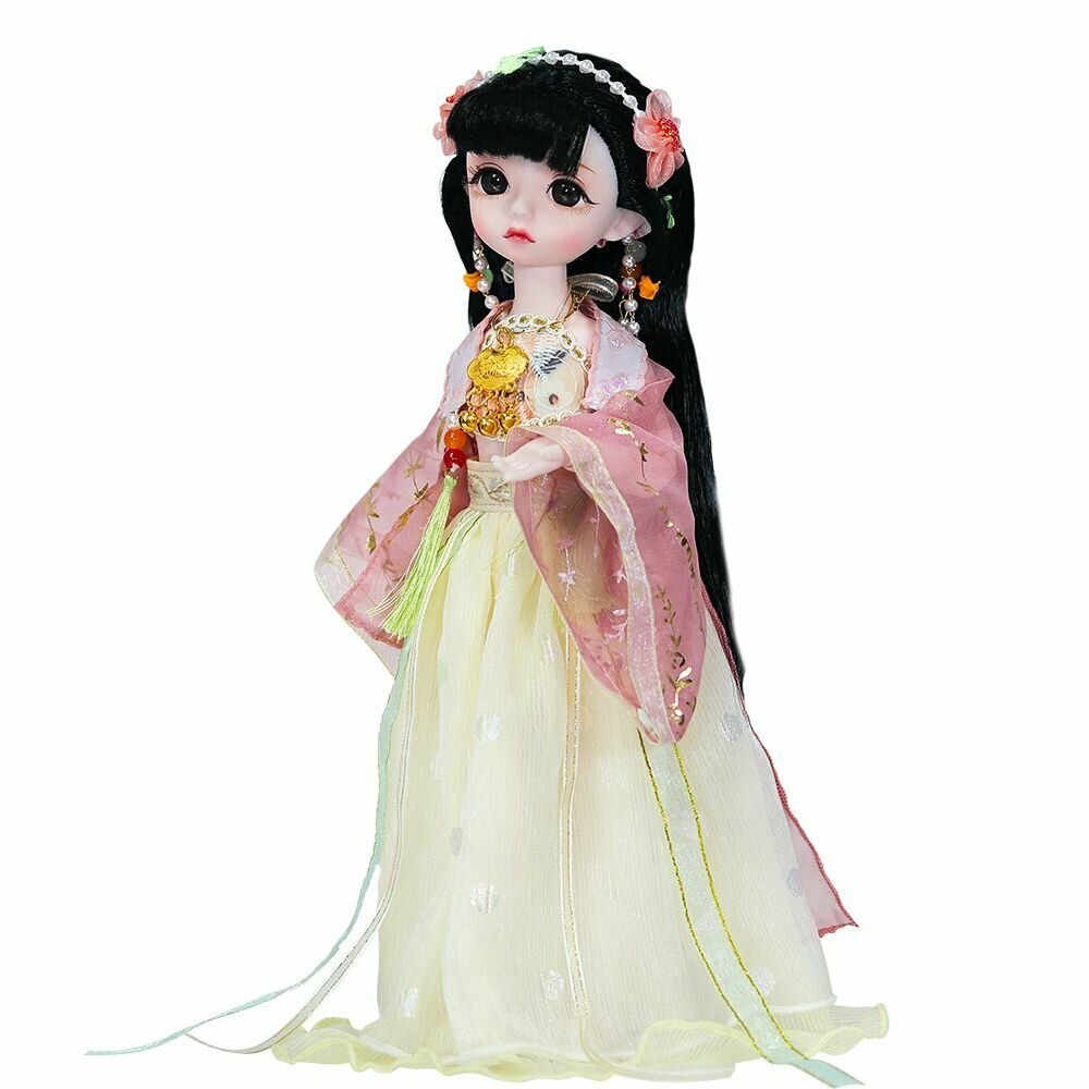 Пушистые игрушки кукла dream fairy 1/6, 28 см, платье bjd