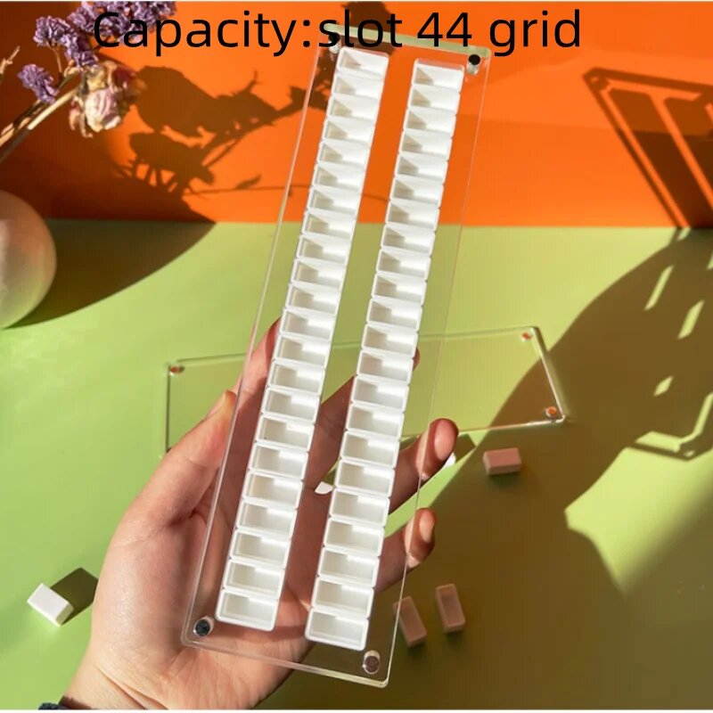 Пустая акриловая палитра 14/26/44 ячеек D-44grids