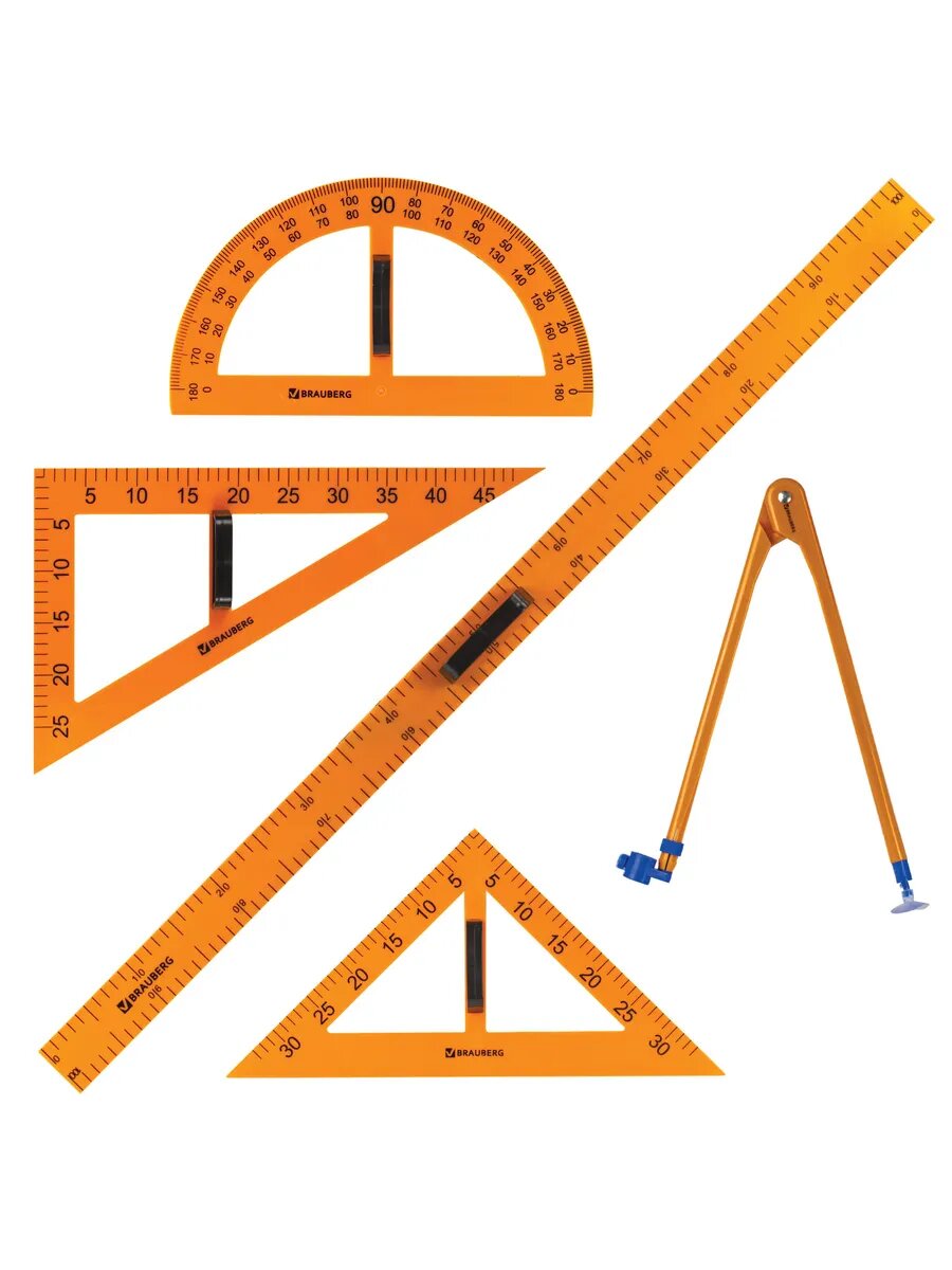 Набор чертежный для доски 100 см