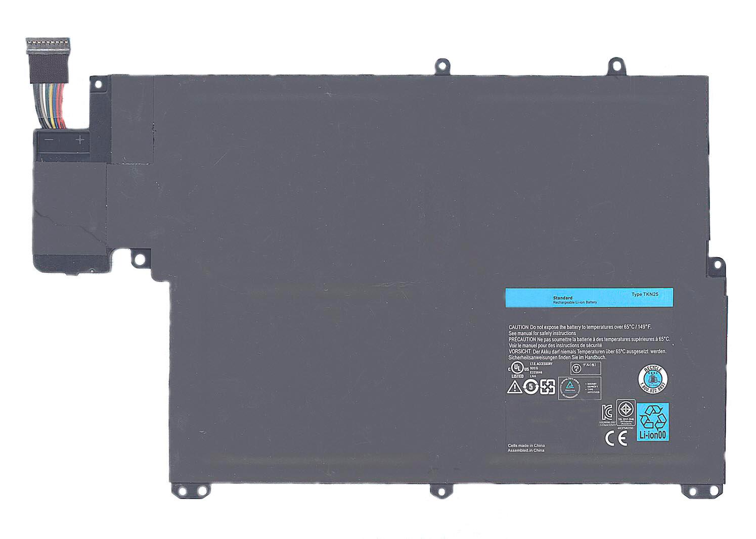 Аккумулятор TKN25 для ноутбука Dell Inspiron 5323 14.4V 49Wh (3300mAh) черный