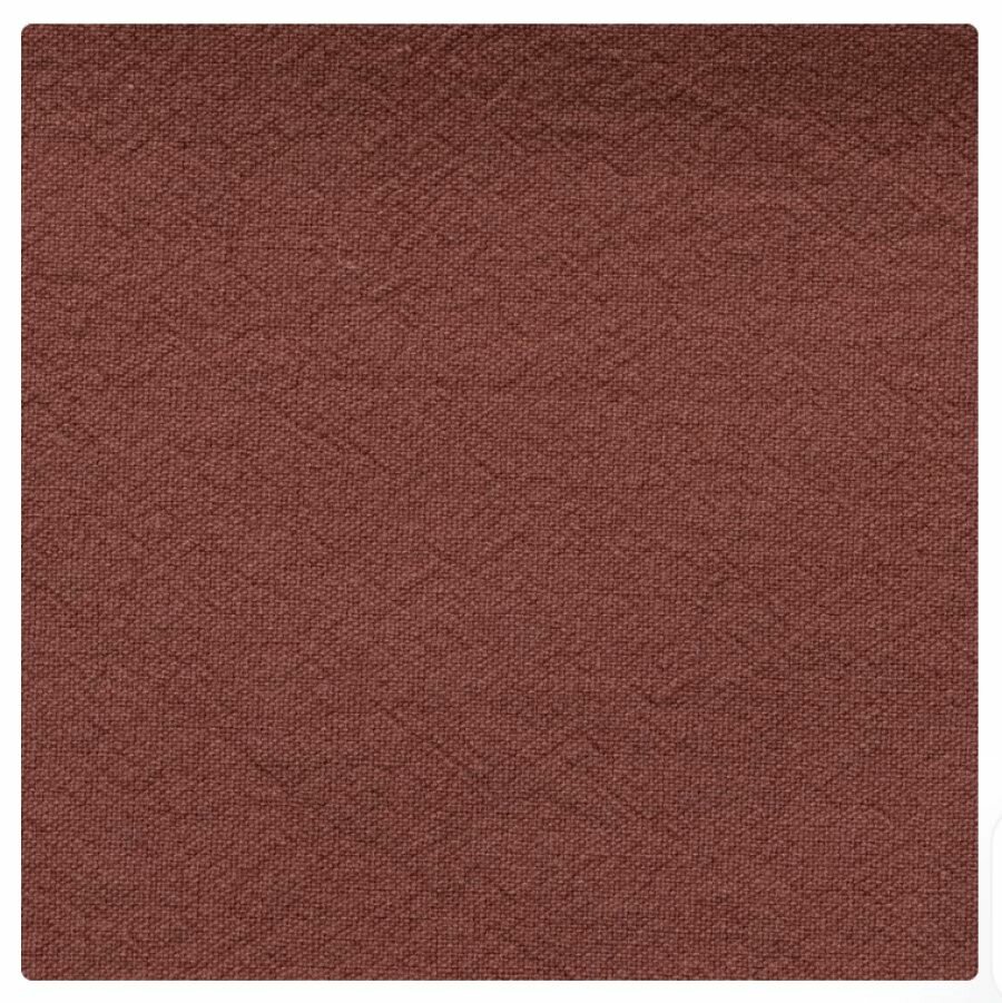 Ткань для вышивки сашико. Цвет#4-коричневый, 25x35 см.