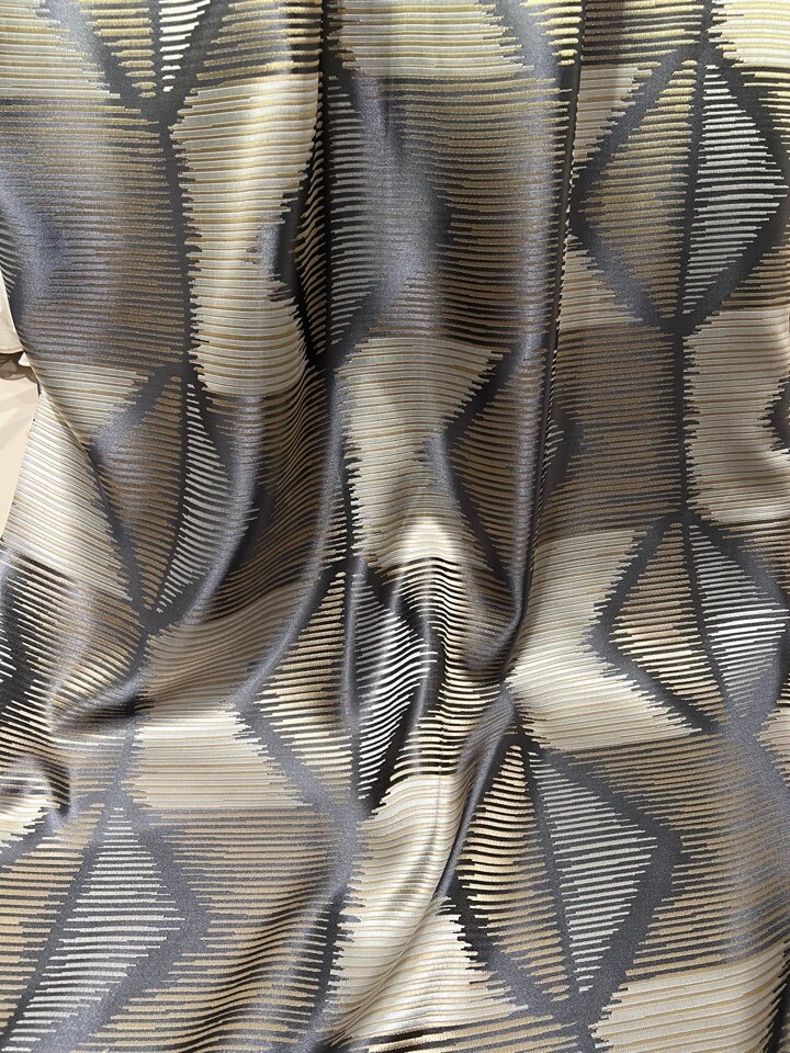 Портьерная ткань "Геометрия", жаккард, размер 2.8x3 м