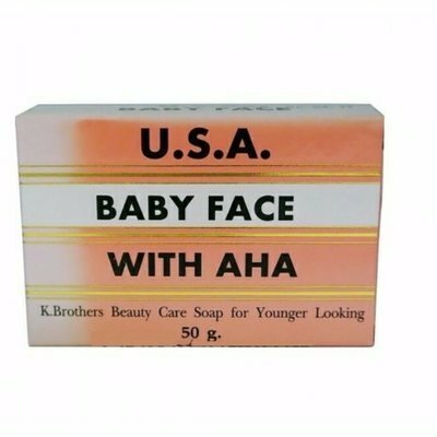 Натуральное косметическое мыло K.Brothers "Бэби Фэйс" с АHA кислотами против акне 50 гр.