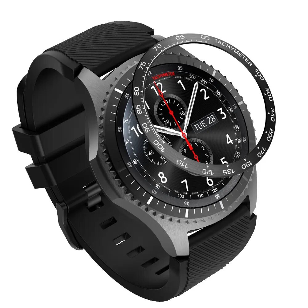 Безель для Samsung Galaxy Watch 46mm, черный