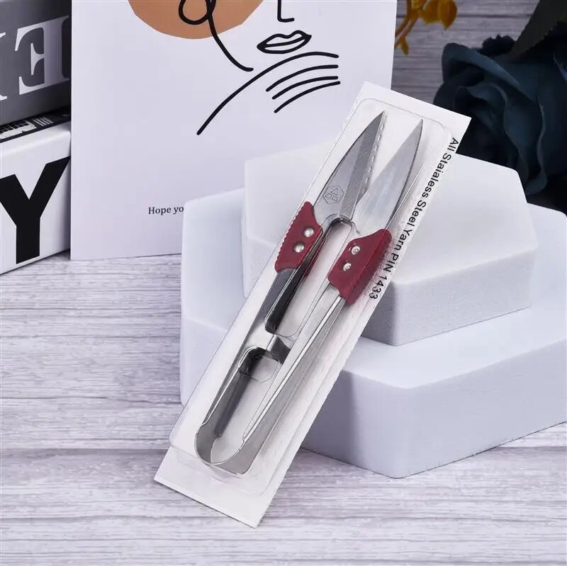 Ножницы для рукоделия, нержавеющая сталь, 1pc