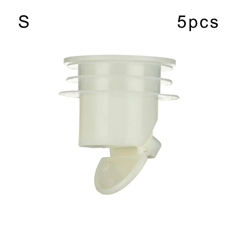 5 шт./компл, пробка для слива пола с защитой от запаха и вредителей, пробка для слива пола для душа, пробка для канализации, одностороннее уплотнение клапана, крышка сливного отверстия