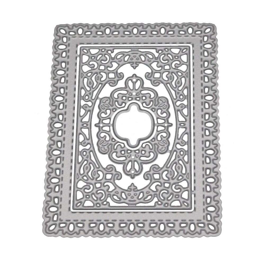 Металлические пресс-формы для скрапбукинга "Прямоугольная рамка"