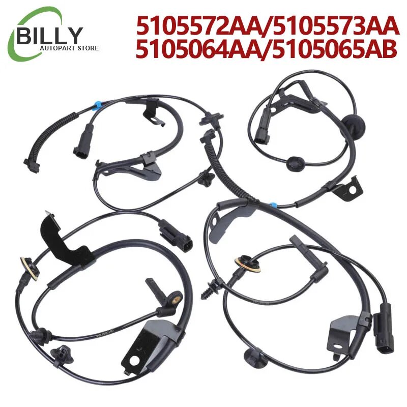 5105572AA 5105573AA 5105064AA 5105065AB левый/правый датчик скорости колеса ABS для Jeep Compass Patriot Dodge Caliber A set (4pcs)