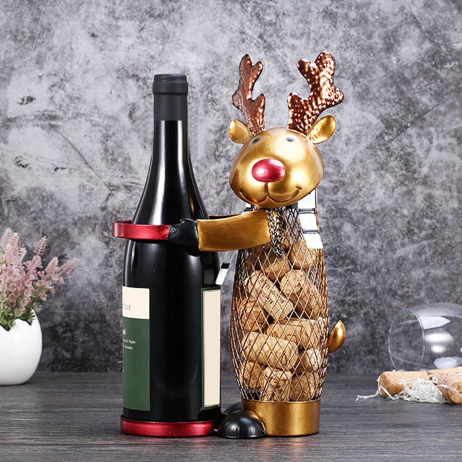 Держатель для бутылок интерьерный