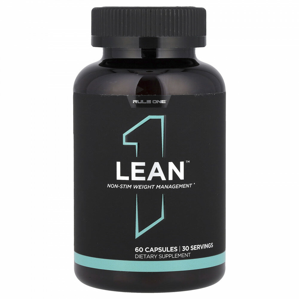 Rule One Proteins, Lean ™, коррекция веса без стимуляции, 60 капсул