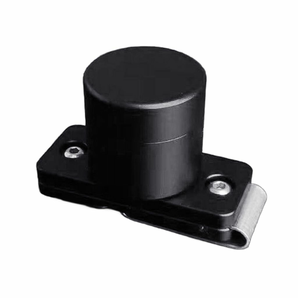 (1шт) Алюминиевая круглая шоколадная крышка с пряжкой для ремня, металлическая шоколадная оболочка-черный