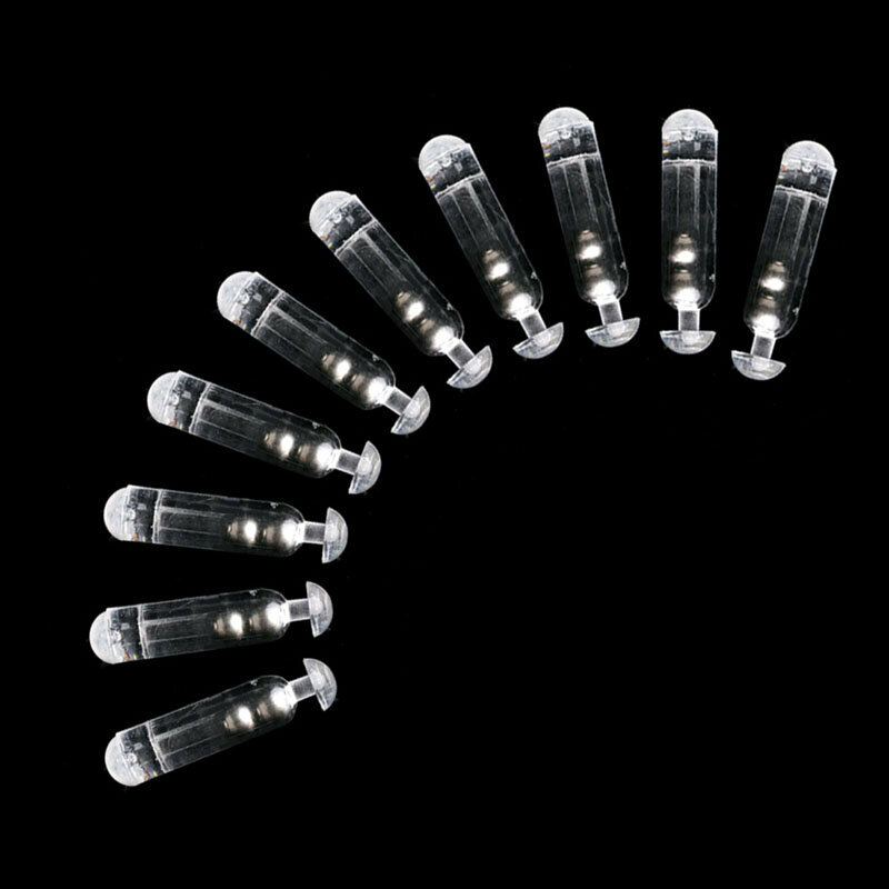 10pcs Worm Jig Fishing Lure Baits Rattles Insert Tube Rattles Shake Attract Fly