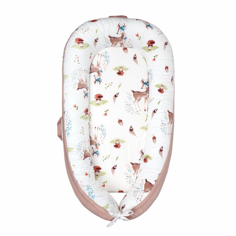 Кокон-матрас для новорожденных «Уютное гнездышко» 0-18 месяцев