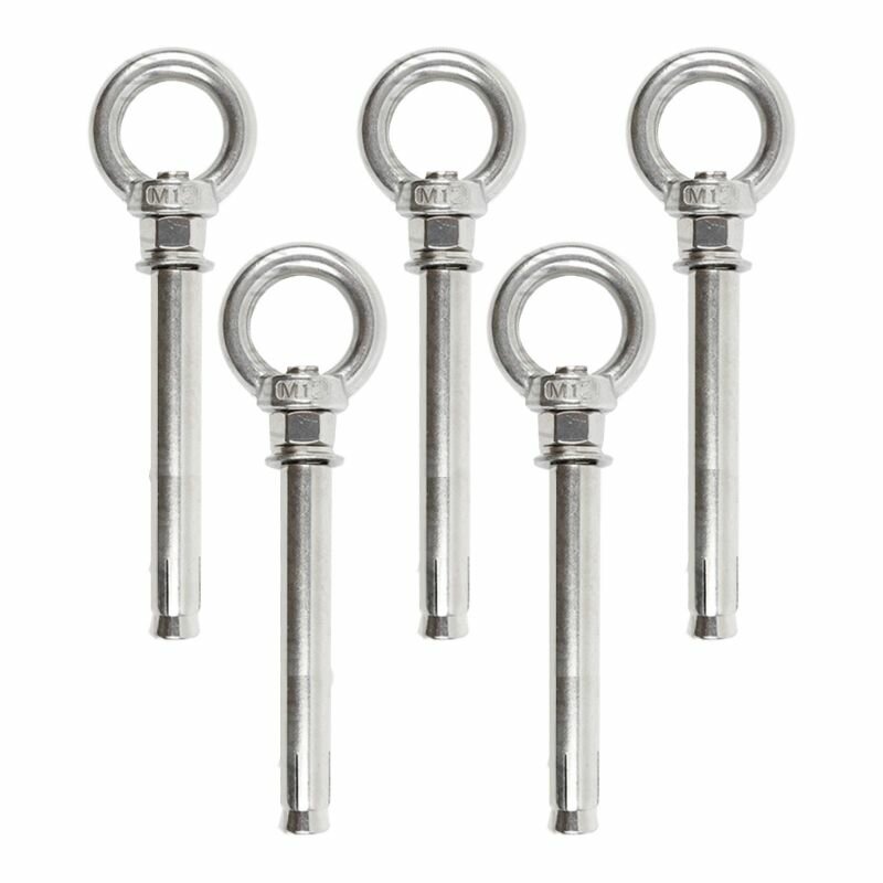 5шт, расширительный винт из нержавеющей стали с кольцом-M8x100mm