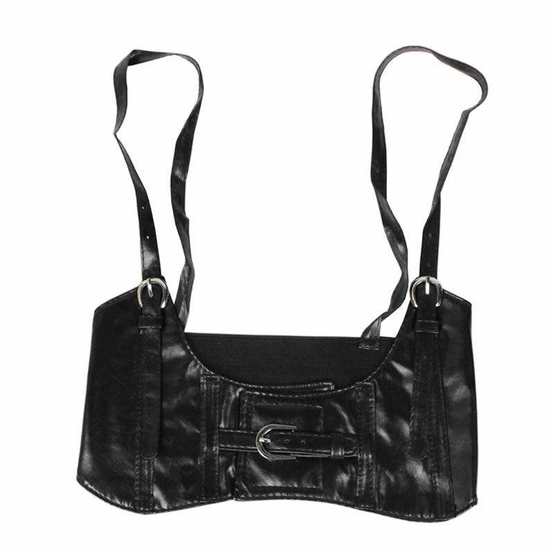 Корсеты для женщин, эластичный корсет, бюстье, однотонный, Новый черный