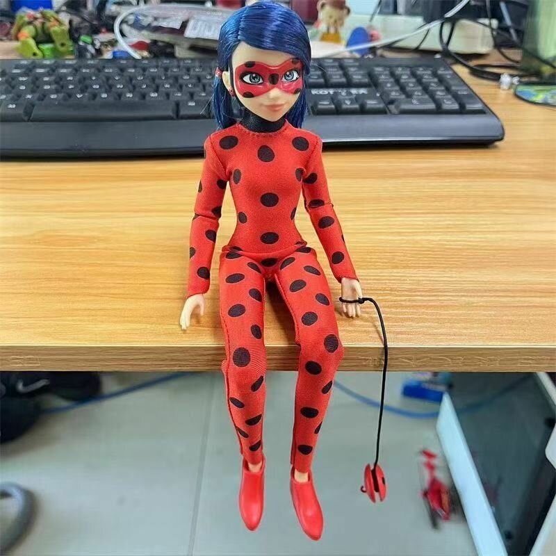 Кукла Леди Баг и Супер Кот, пластик, 27см, 15 точек артикуляций