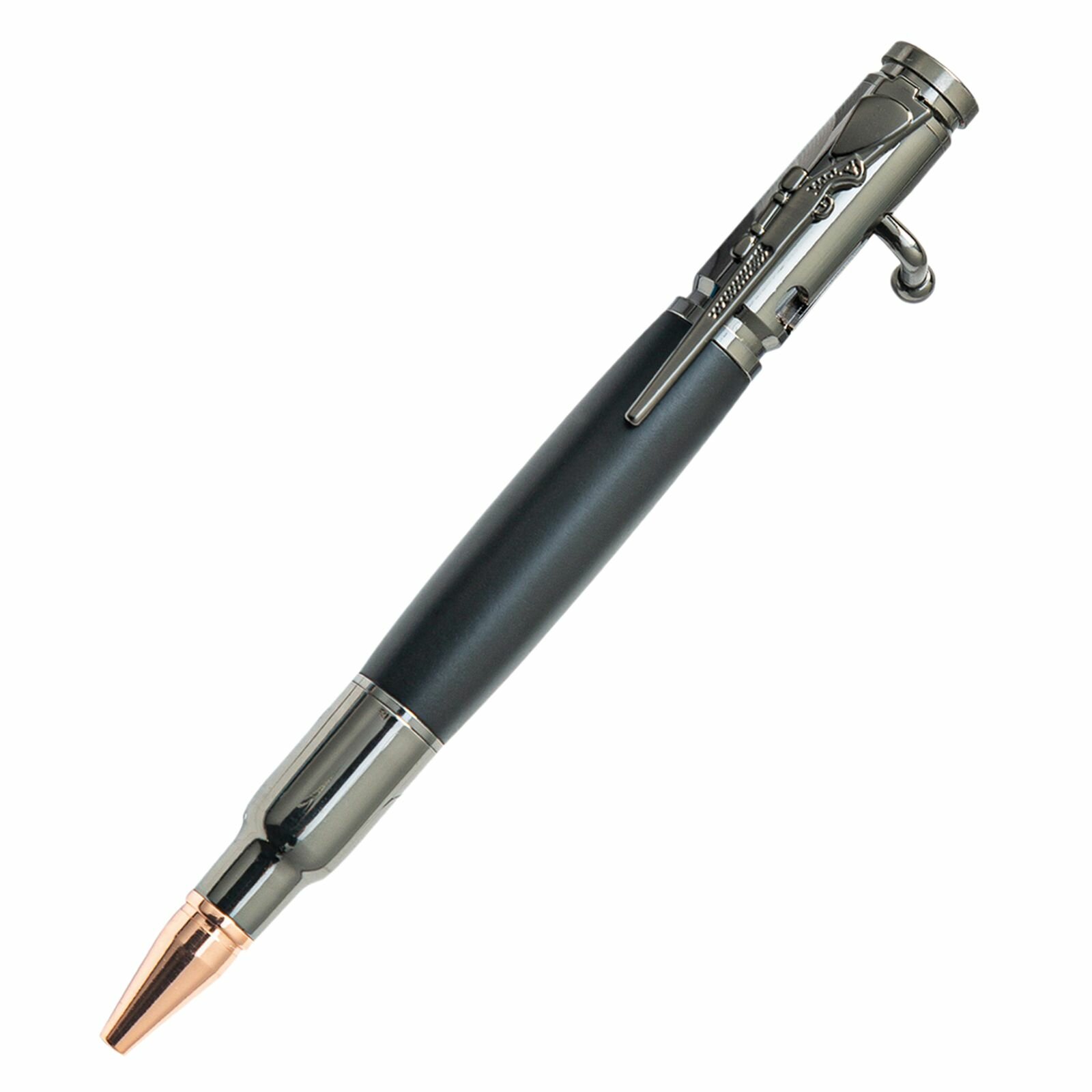 Многофункциональная шариковая ручка bolt pen-черные и серые детали пистолета