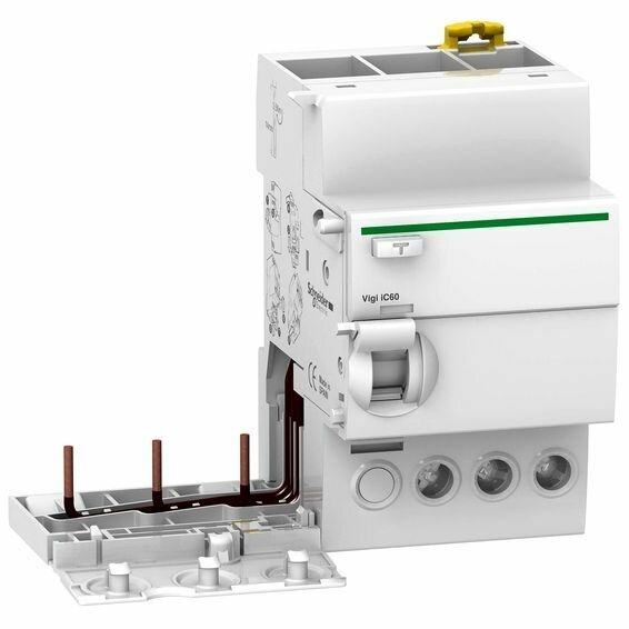 Schneider Electric Блок дифференциальной защиты Vigi iC60 3П 25A 30мА A-SI (арт. A9V61325)
