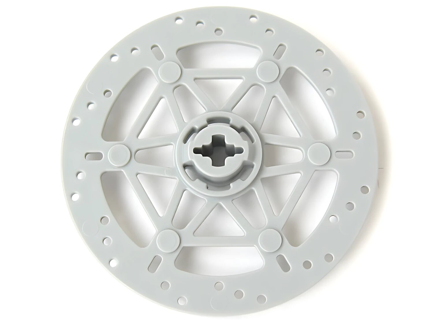 Деталь LEGO Technic, Steering Brake Disk 6 x 6 65416 Light Bluish Gray N
