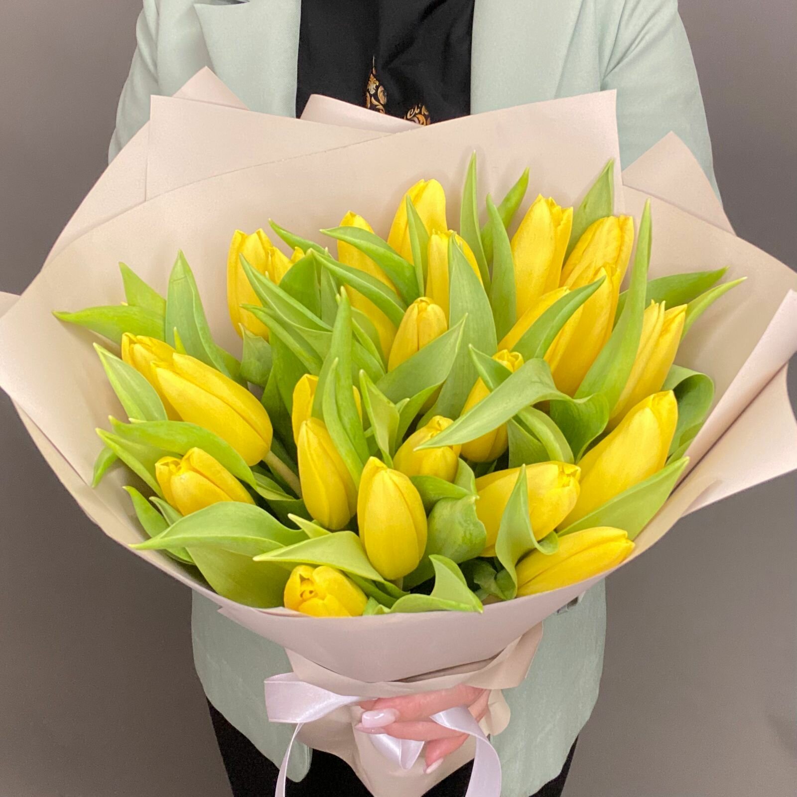 Желтые тюльпаны