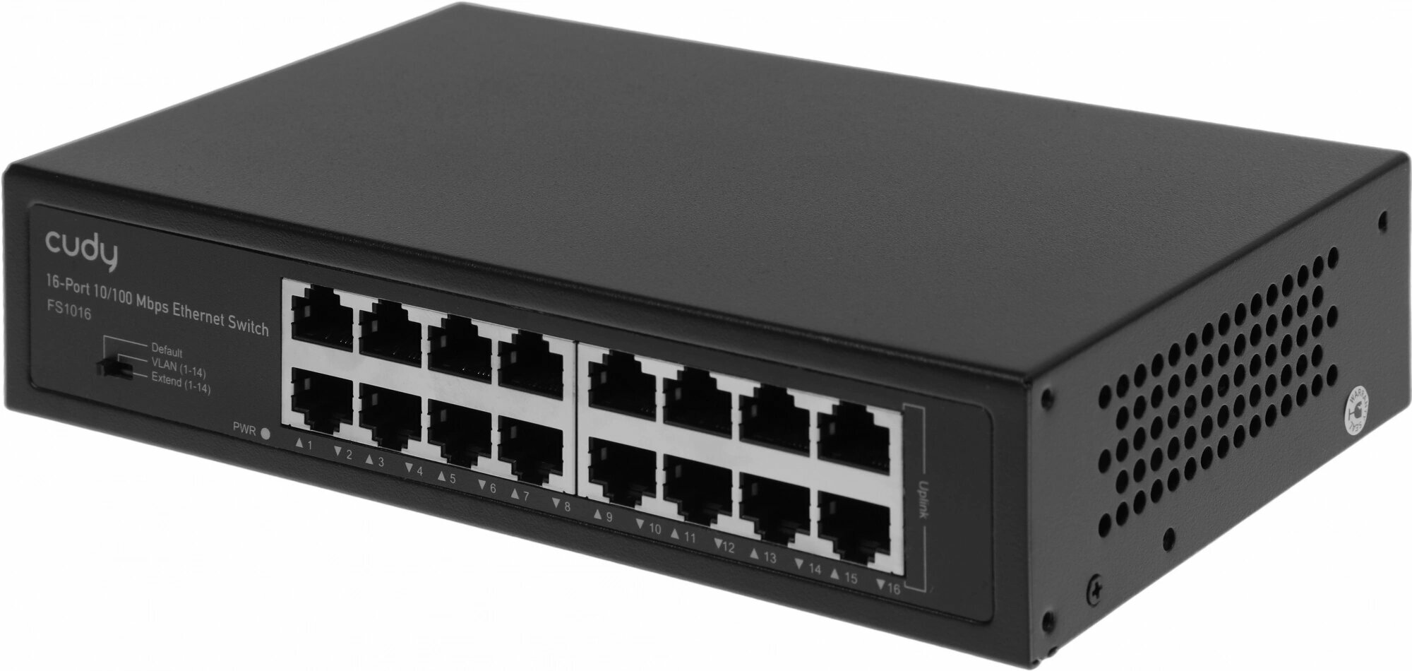 Коммутатор Cudy FS1016 (16-Port 10/100 Mbps Switch, L2) неуправляемый черный