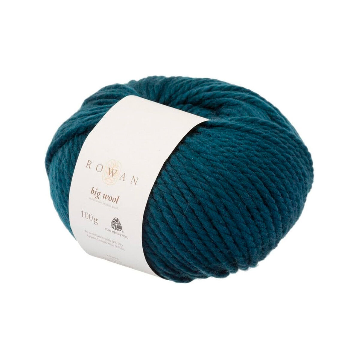 Big Wool /Биг Вул/ пряжа Rowan, Z058000 (087, mallard (кряква), синий)