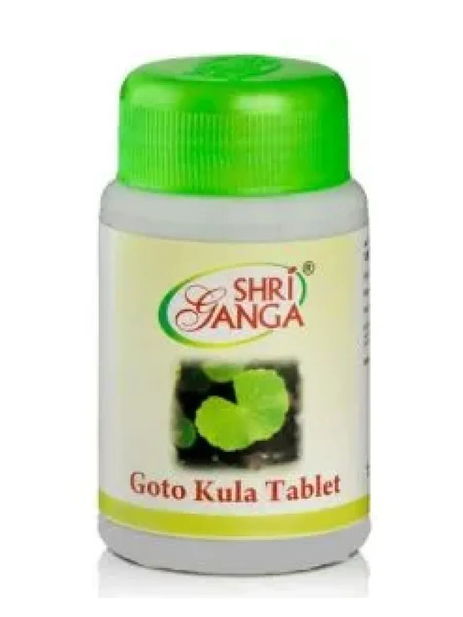 Готу Кола 100шт Память, мозг и сосуды