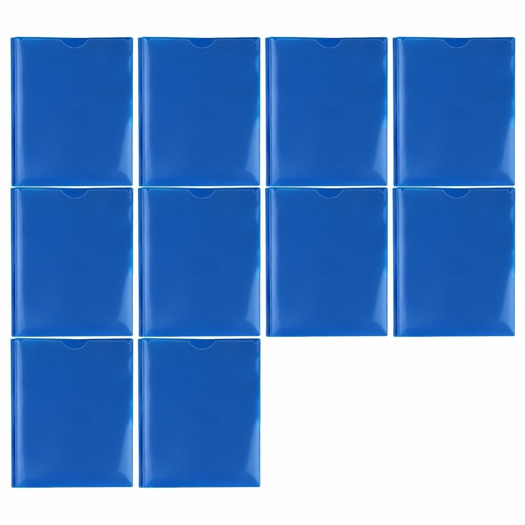 10 шт. две карманные папки с визитницей, 3 зубцами, бумажная папка формата Letter для офиса